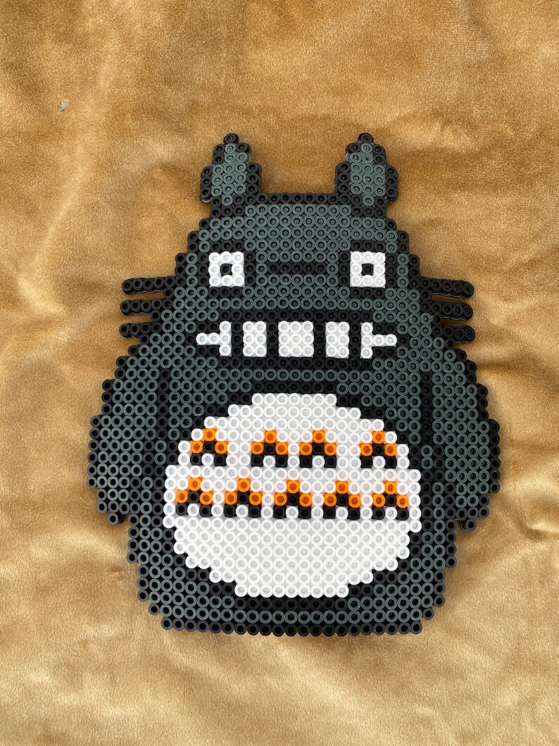 Totoro Perler Bead Art - Etsy