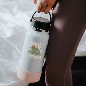 Brain Frog Sticker, Brain Fog Sticker, Chronic Illness Sticker, Funny ...