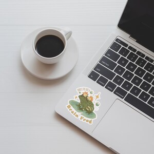 Brain Frog Sticker, Brain Fog Sticker, Chronic Illness Sticker, Funny ...