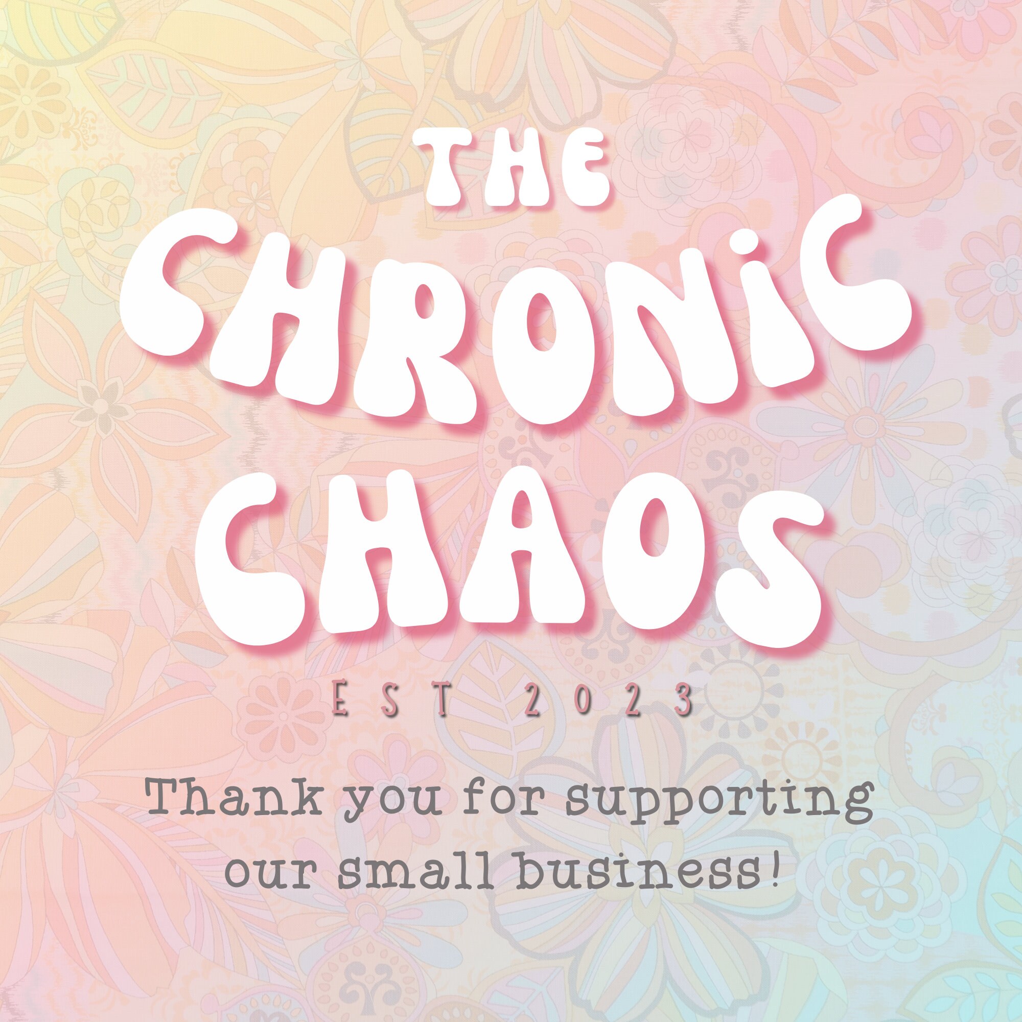 Chronically Ill, Iconically Chill Kiss-cut Sticker, Chronic Illness ...