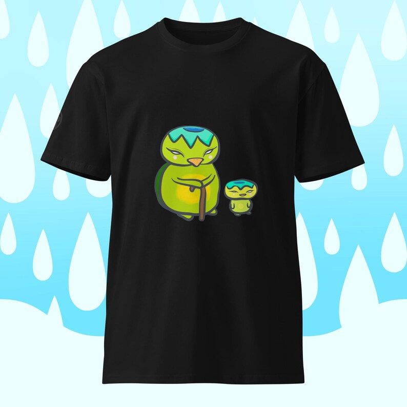 Ancient Obaasan KAPPA and Grandchild / Kawaii Cute Japanese Yokai Swamp ...