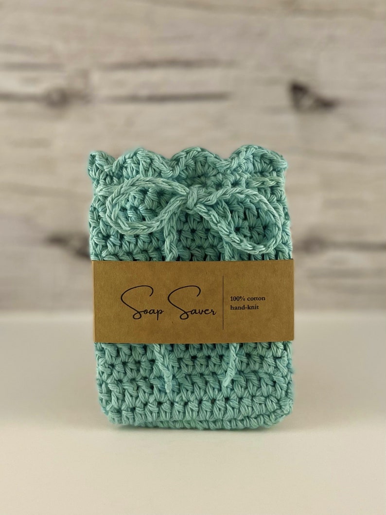 Soap Saver PDF Crochet Pattern and Printable Labels, Christmas Gift ...