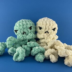 Cute Grumpy Jelly Crochet Pattern, Easy Jellyfish Crochet Pattern ...