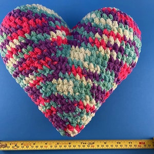 Cozy Heart Cushion PDF Crochet Pattern - Etsy