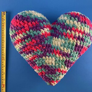 Cozy Heart Cushion PDF Crochet Pattern - Etsy