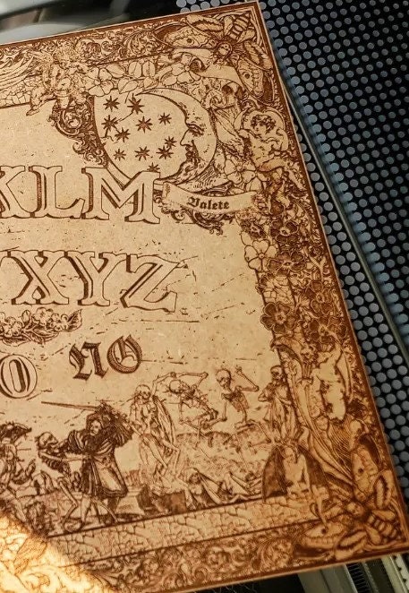Ouija Board, Intricate Design With Planchette - Etsy