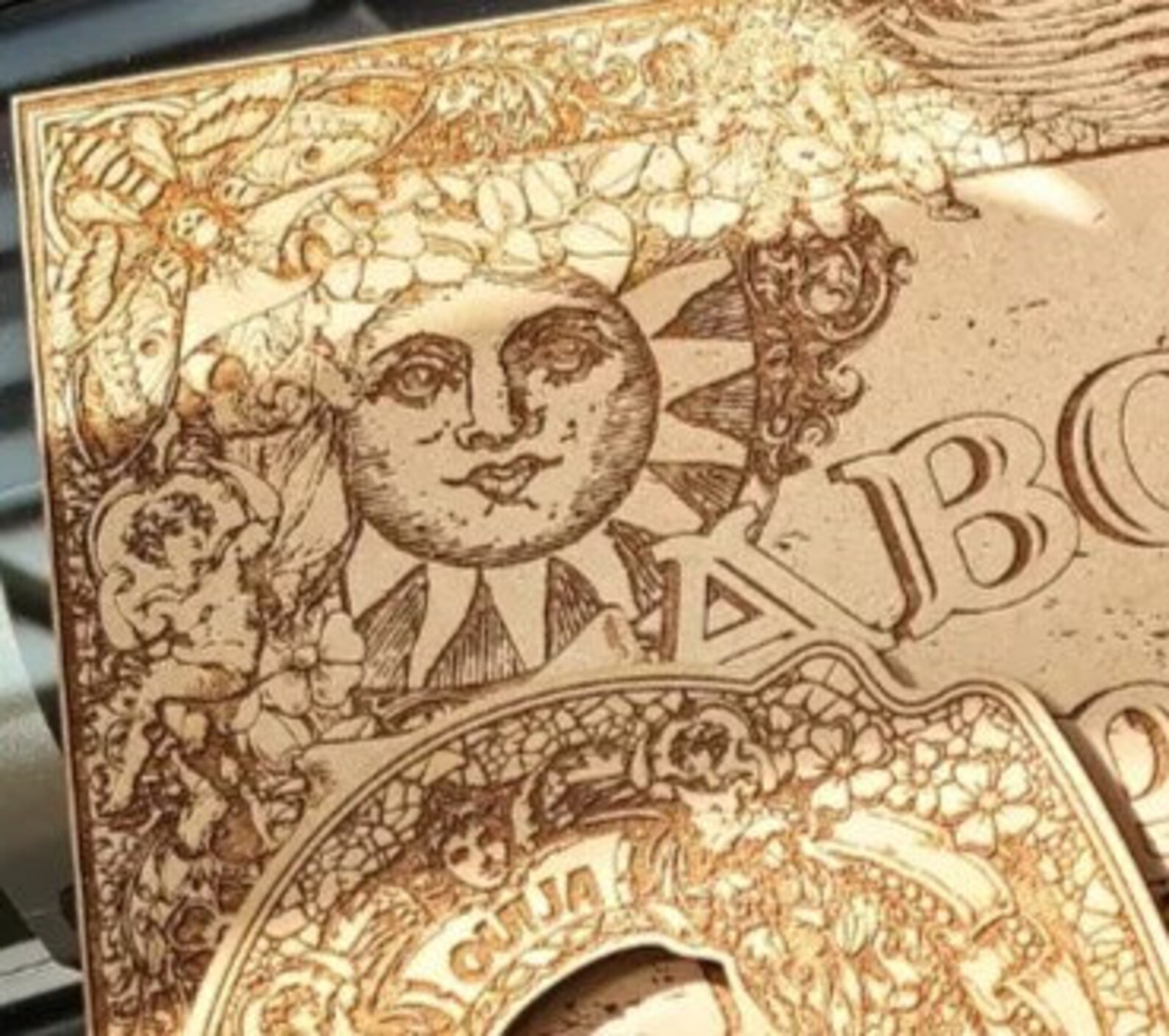 Ouija Board, Intricate Design With Planchette - Etsy