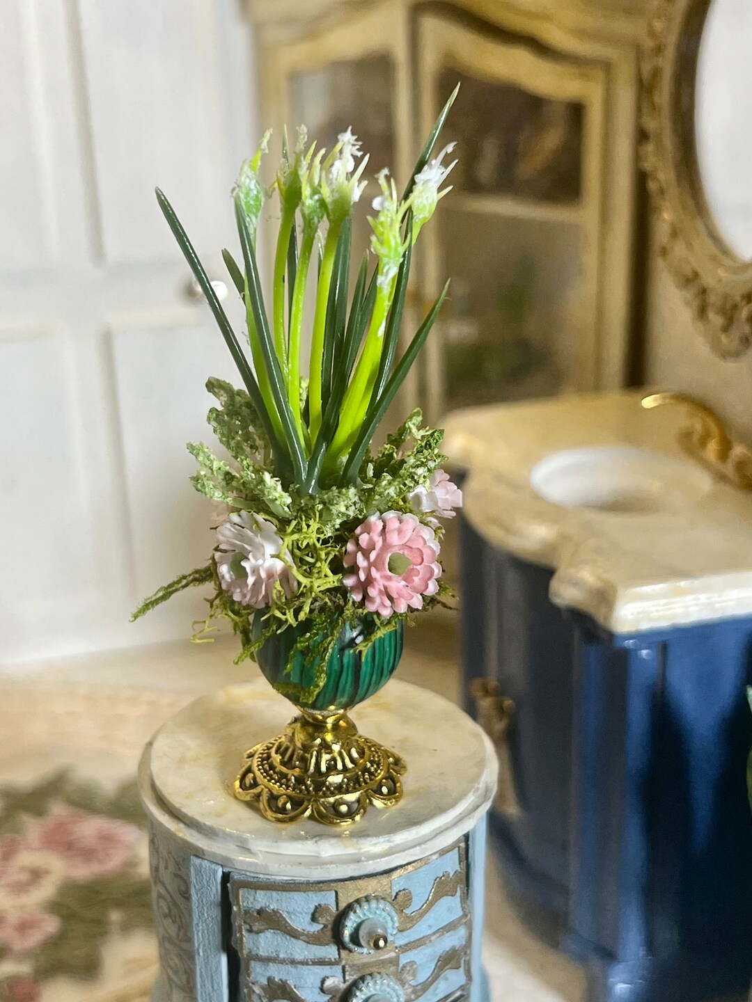 Miniature Flower Arrangement - Etsy