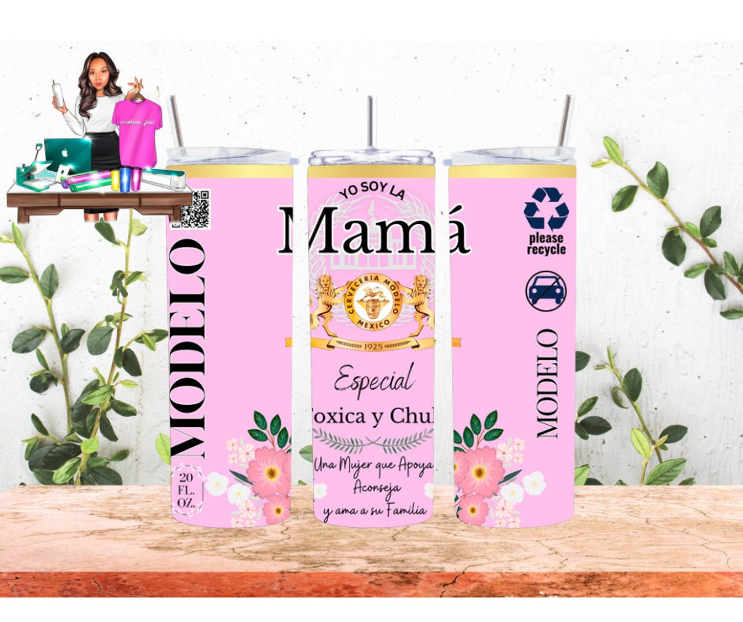 Mama Modelo Wrap 20oz Tumbler PNG Modelo Especial - Etsy UK