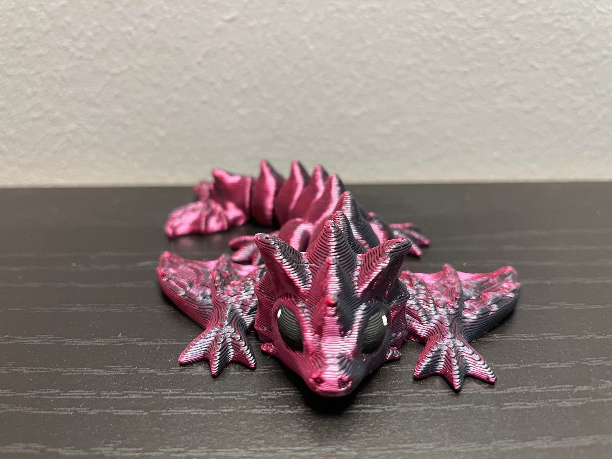 3D Printed Articulated Tiny Wyvern Fidget Toy - Etsy Canada