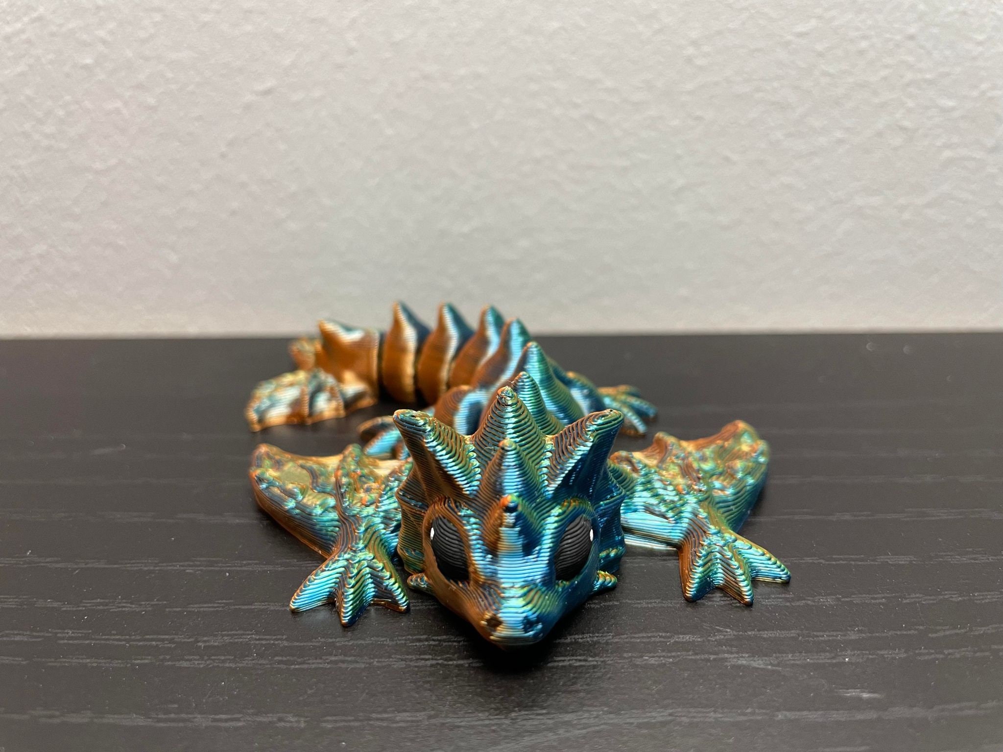 3D Printed Articulated Tiny Wyvern Fidget Toy - Etsy Canada