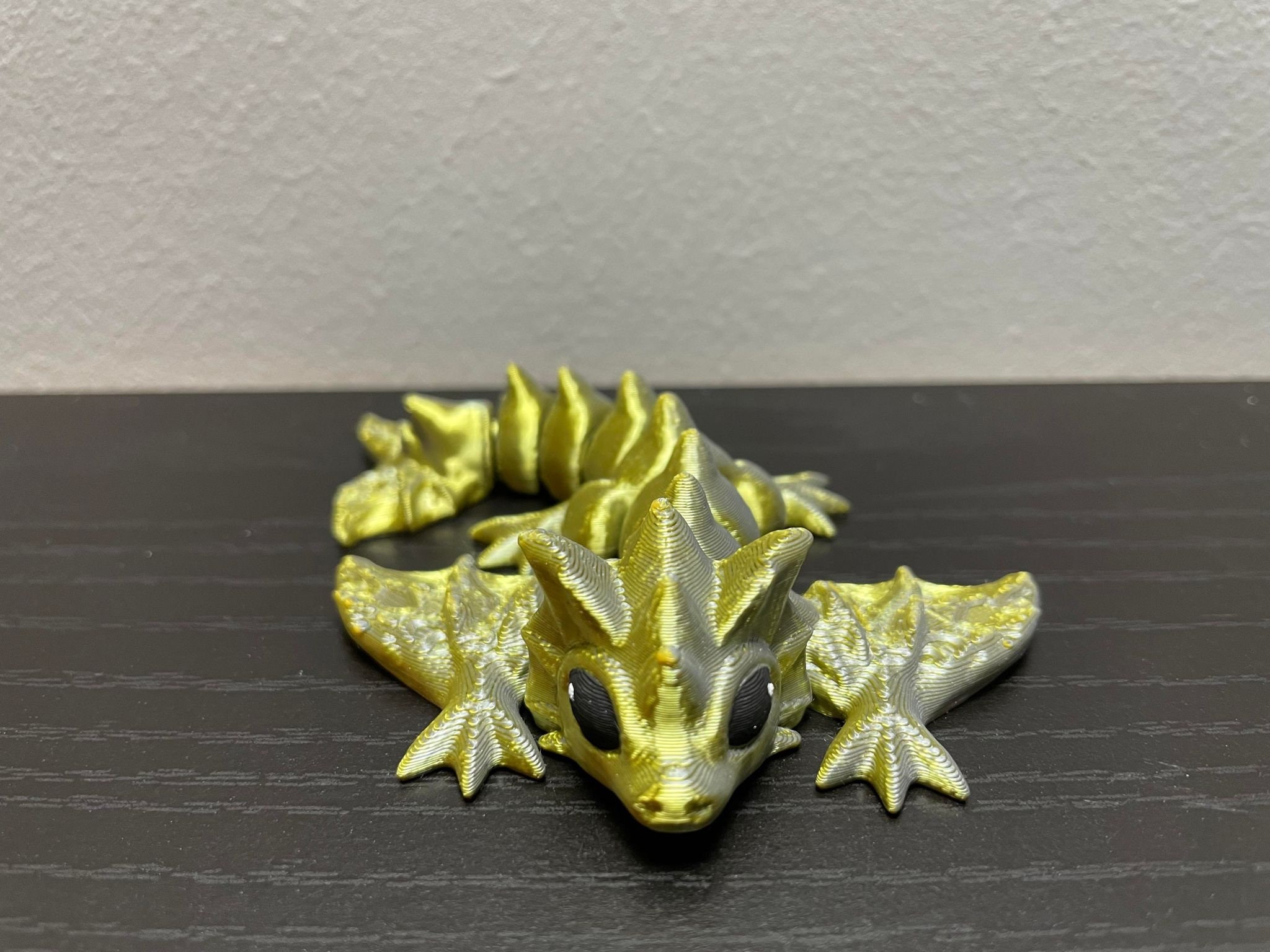 3D Printed Articulated Tiny Wyvern Fidget Toy - Etsy Canada