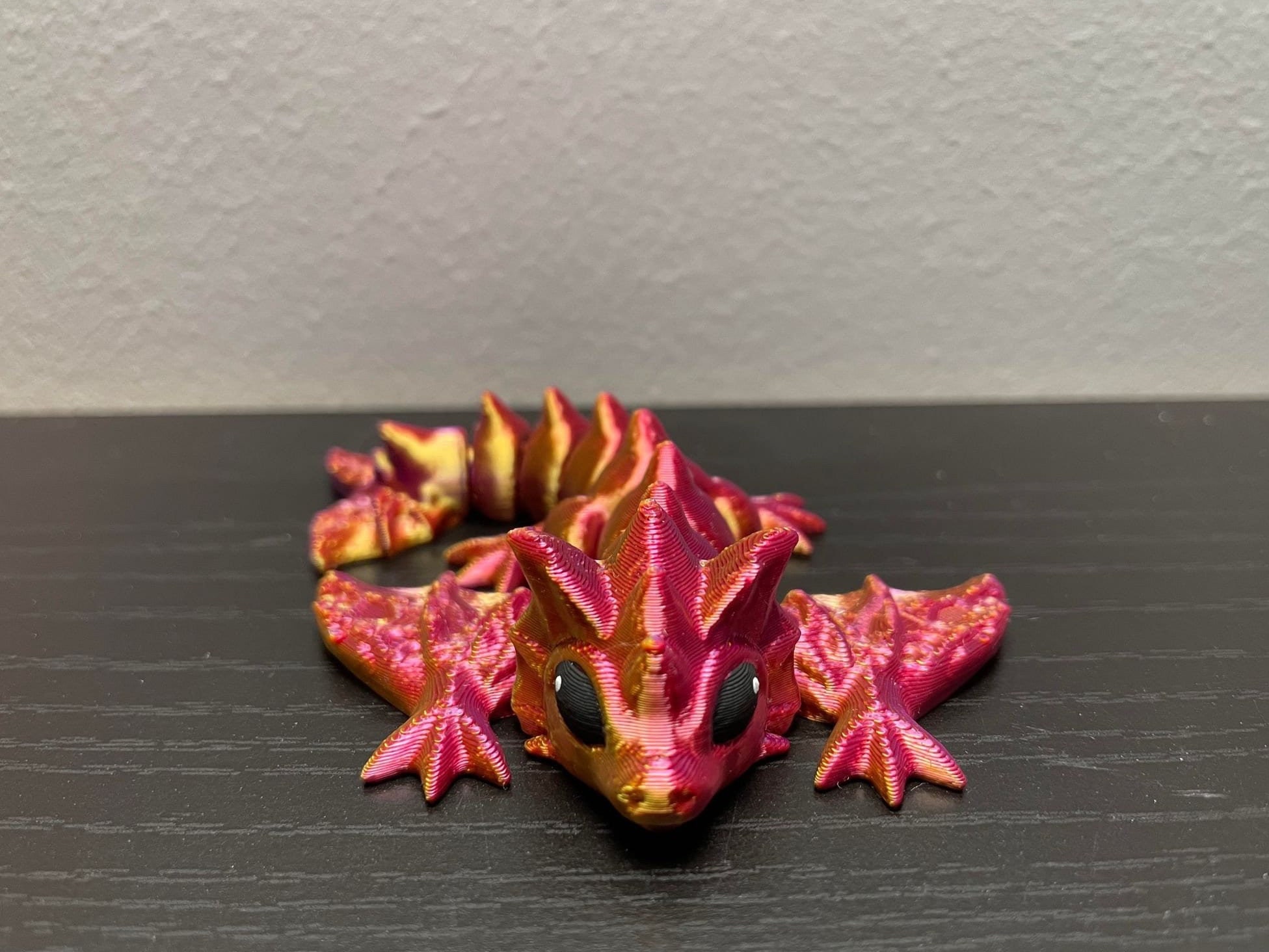 3D Printed Articulated Tiny Wyvern Fidget Toy - Etsy Canada