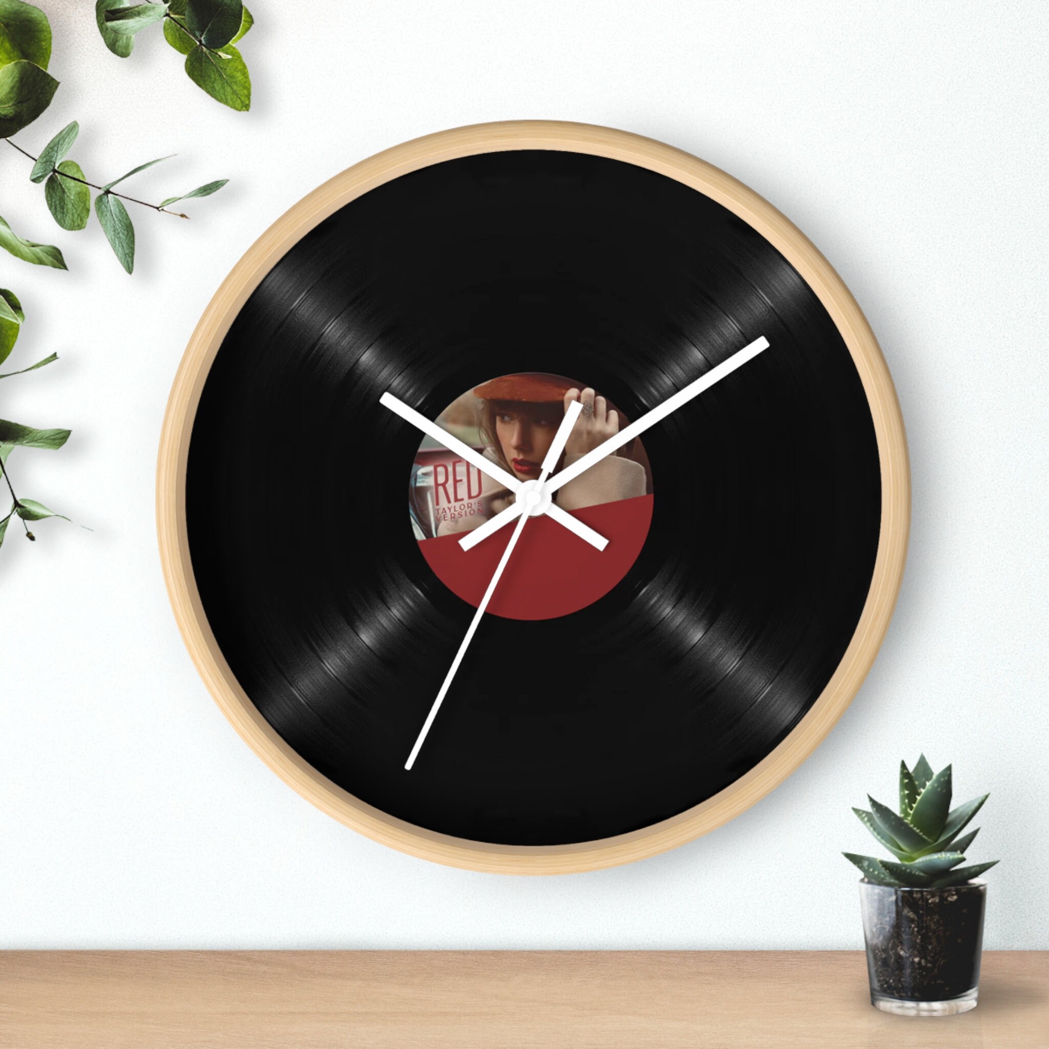 The Eras Tour Taylor Wall Clock, Taylor Fan Decor sold by Willabella ...