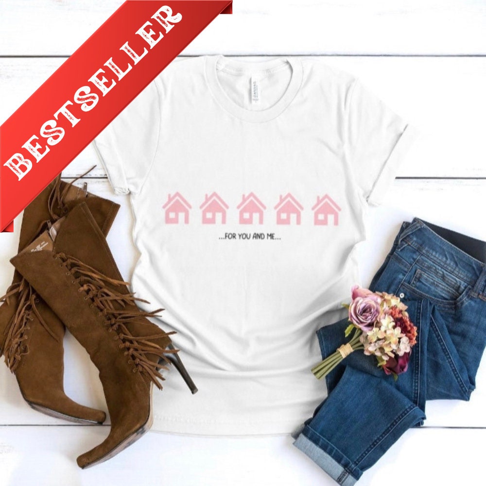 Little Pink Houses Shirt Women's Style - Etsy