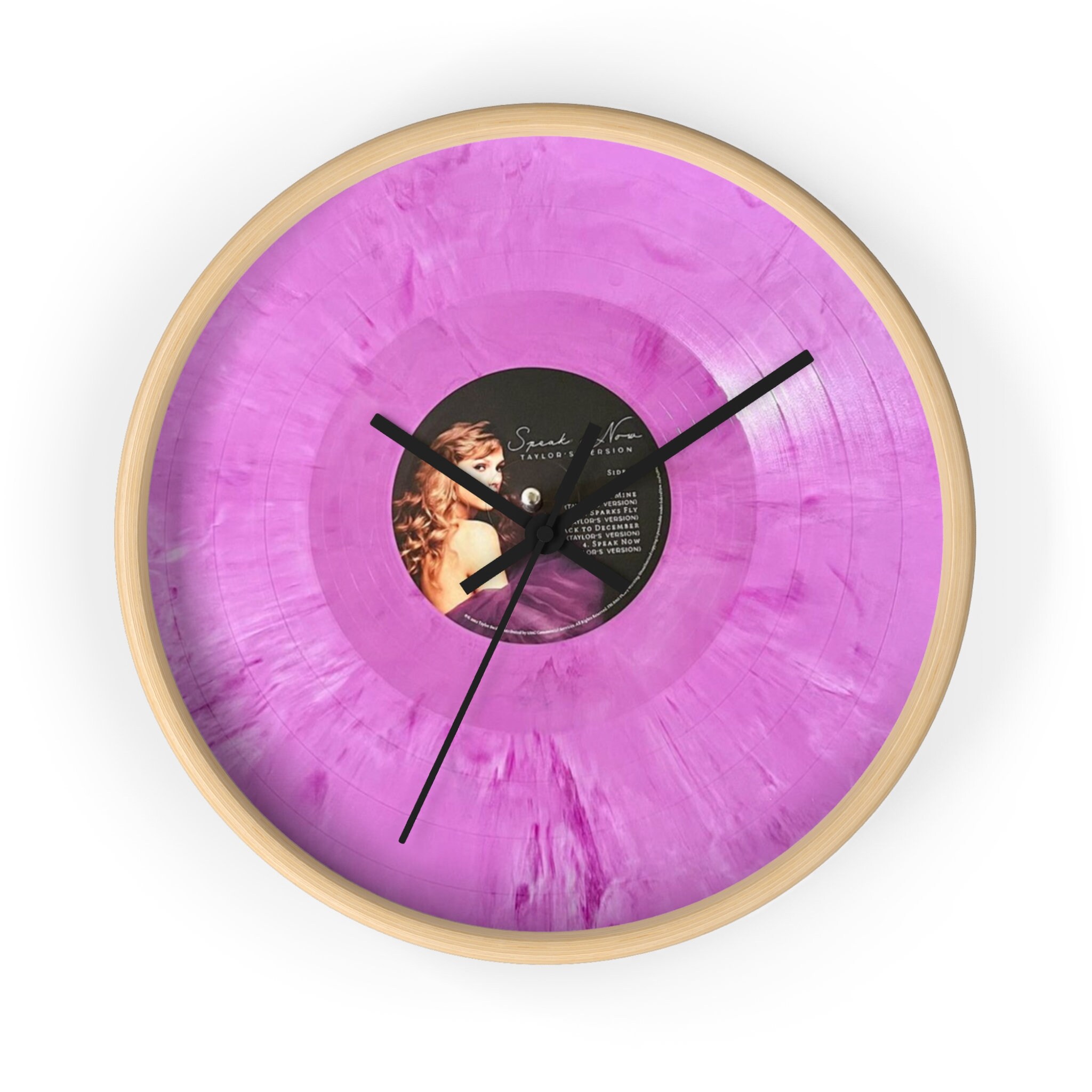 The Eras Tour Taylor Wall Clock, Taylor Fan Decor sold by South Africa ...