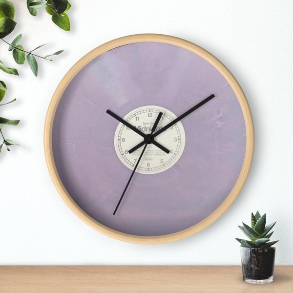 Midnights Vinyl Clock - Etsy