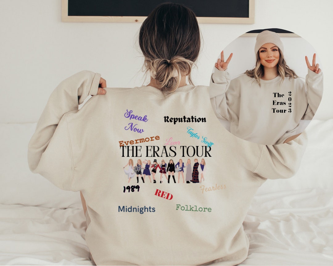 The Eras Tour Taylor Swift Midnights Merch TS the Eras Tour T-shirt ...