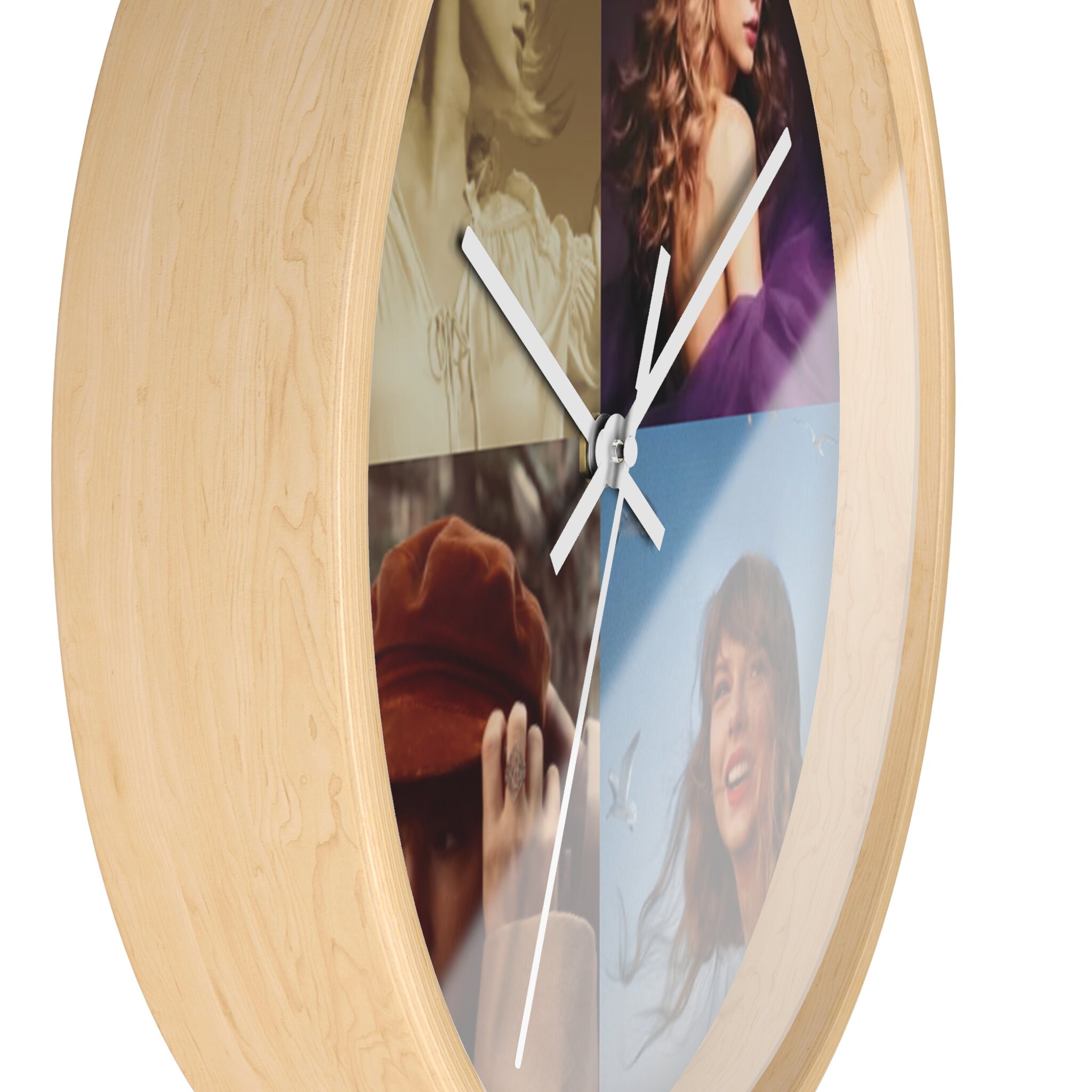 The Eras Tour Taylor Wall Clock, Taylor Fan Decor sold by Fit Moselle ...