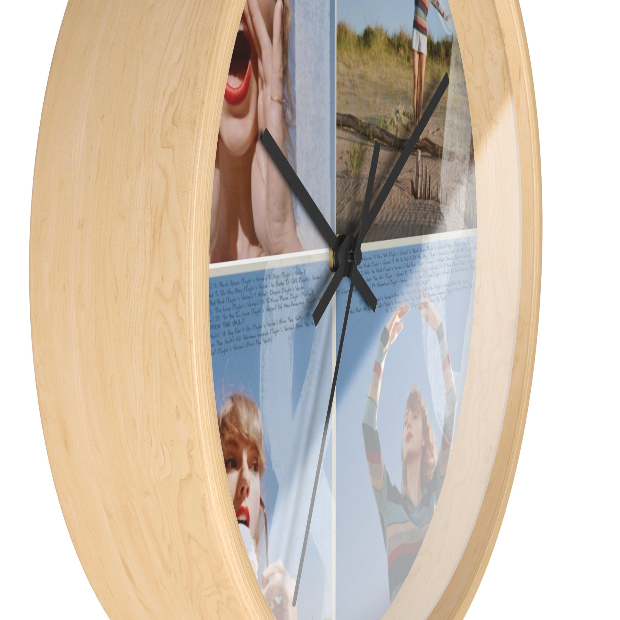 1989 The Eras Tour Taylor Wall Clock, Taylor Fan Decor sold by ...