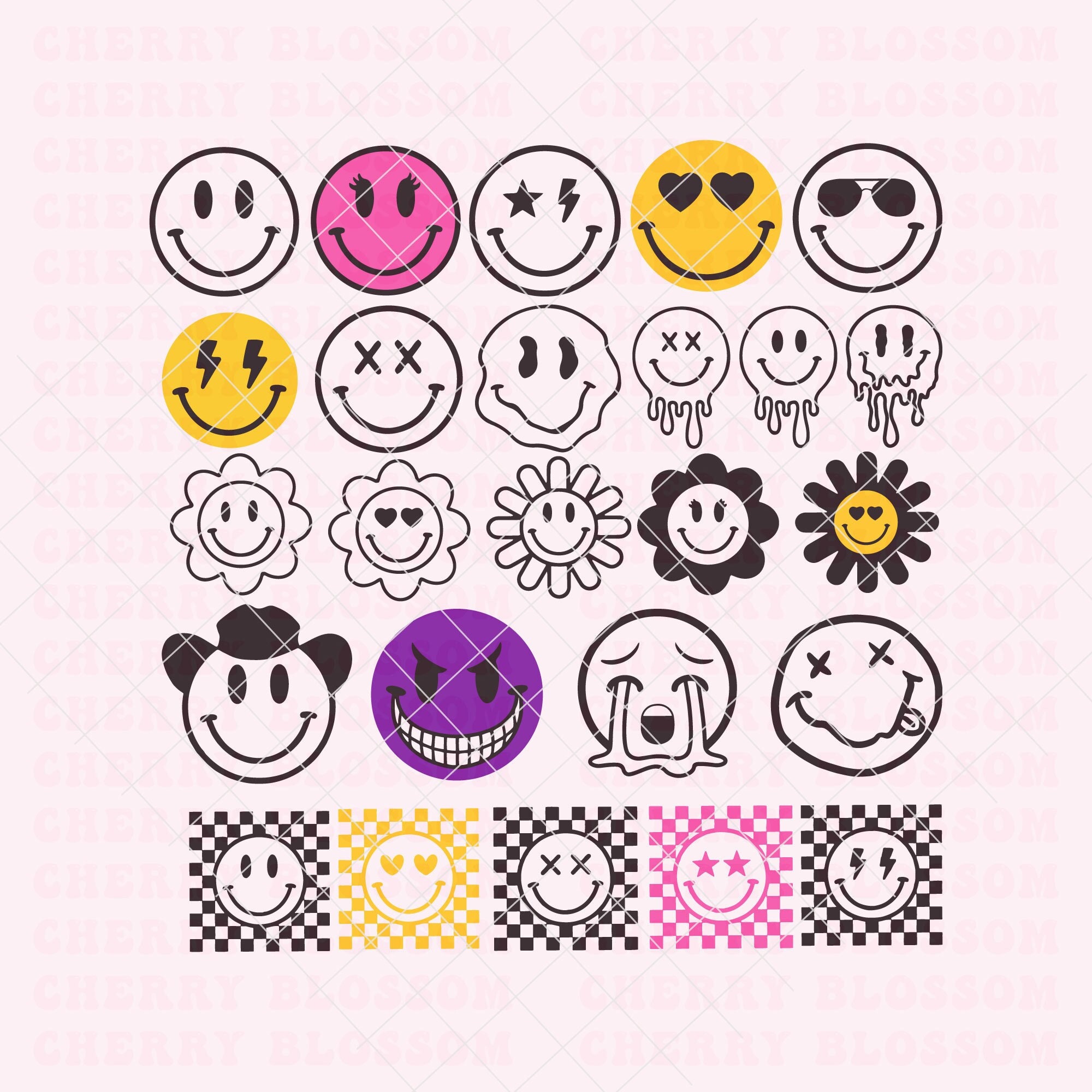 Smiley Face Svg Smiley Svg Drippy Smiley Svg Melting Smiley - Etsy Canada