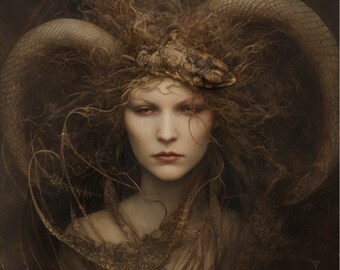 Lilith Goddess Art Print - Etsy