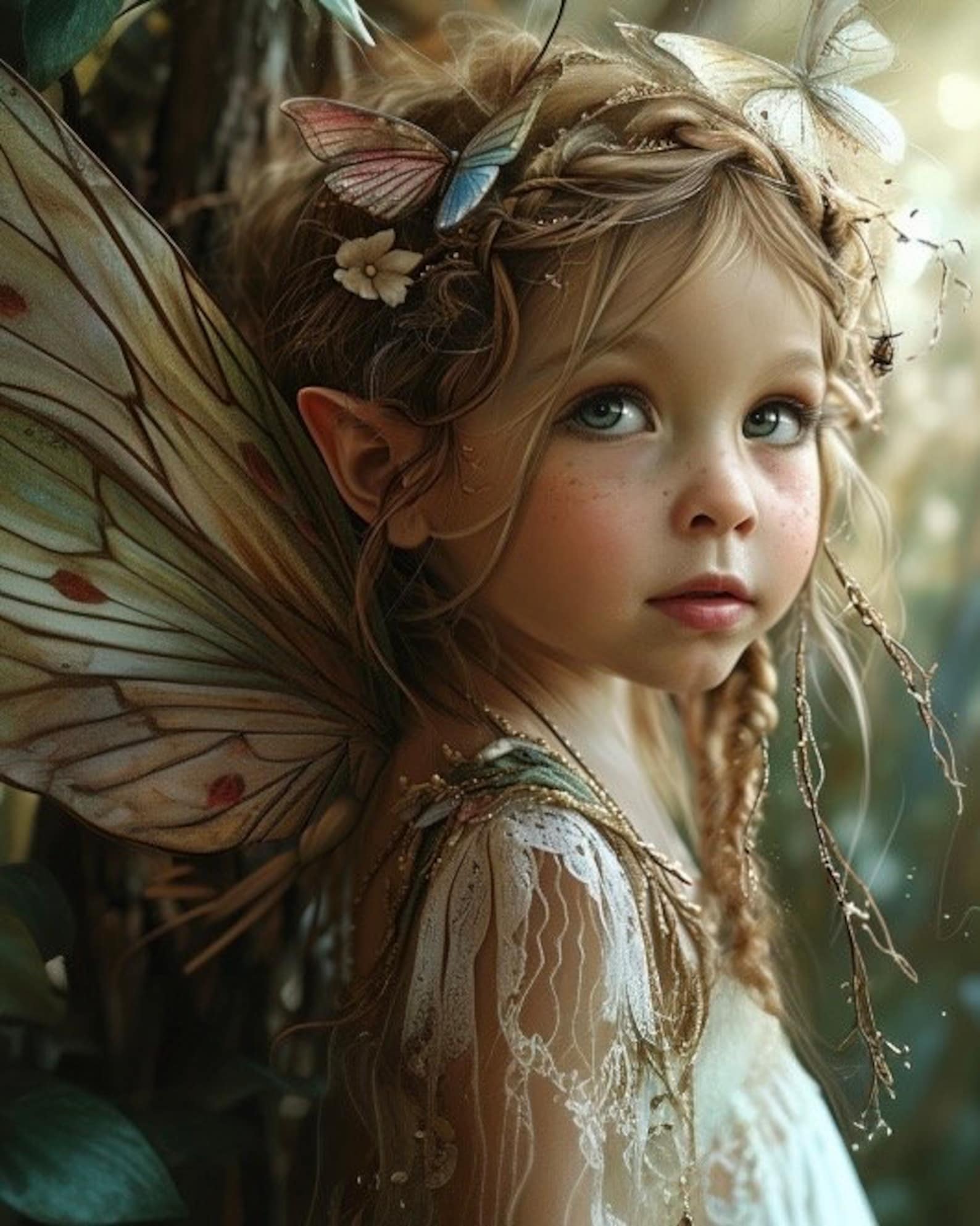 The Many Moods of Faeries - Shy - Etsy