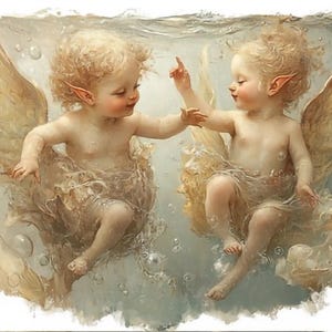 Water Sprites- a Gorgeous Collection of Digital Images for Collage ...