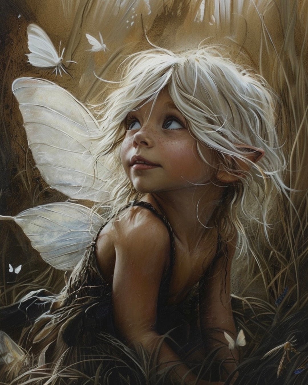 The Many Moods of Faeries - Curious - Etsy