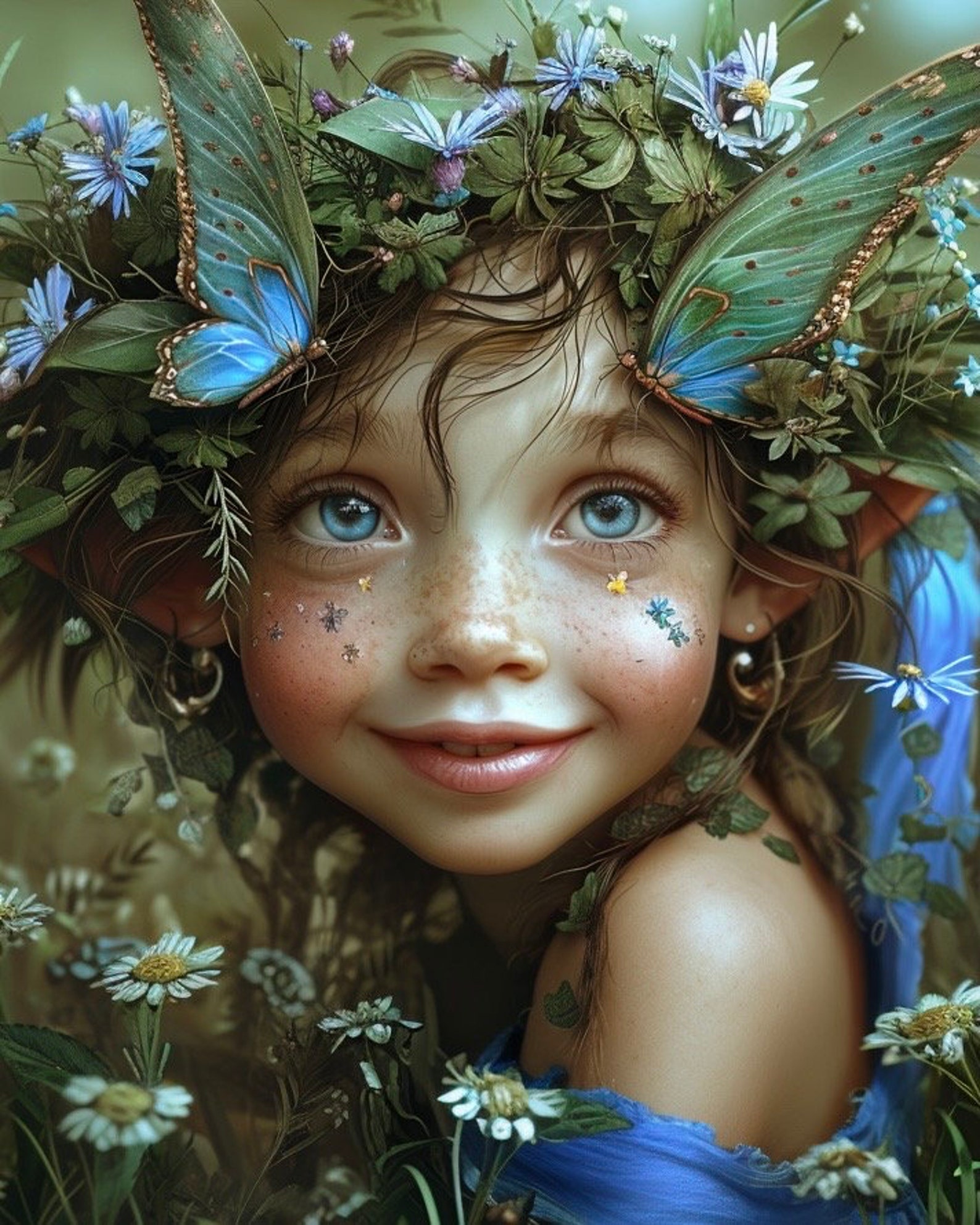 The Many Moods of Faeries - Delight - Etsy