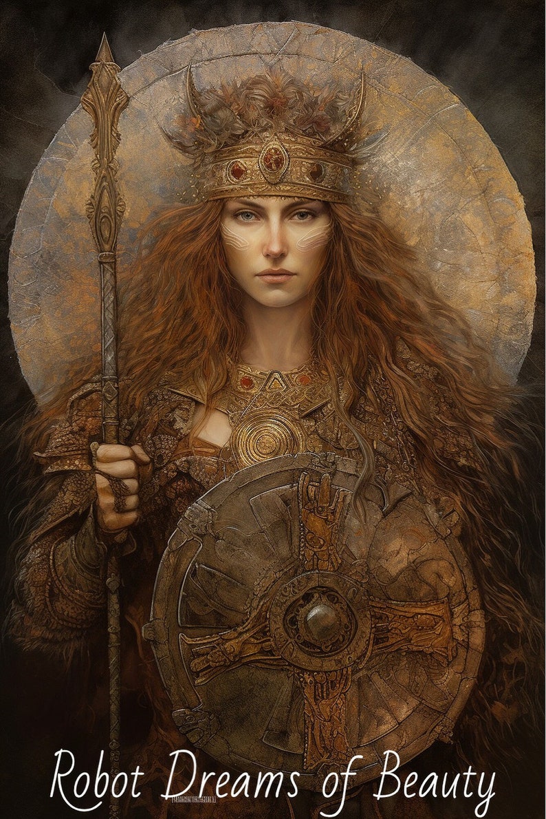 Freya, Norse Goddess of Love and War - Etsy
