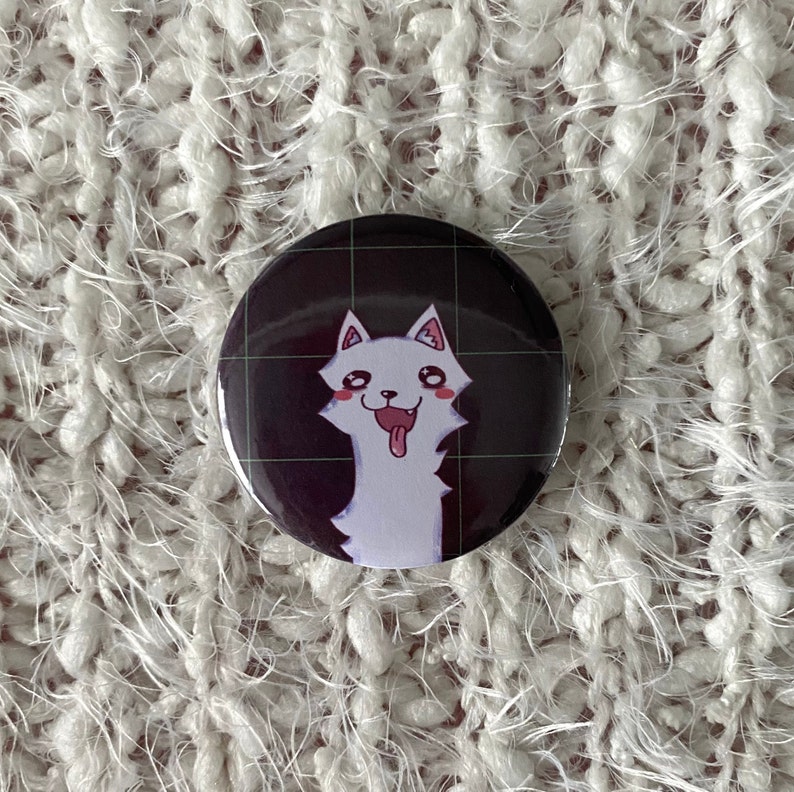 Undertale Lesser Dog Buttons Meme Good Boi - Etsy