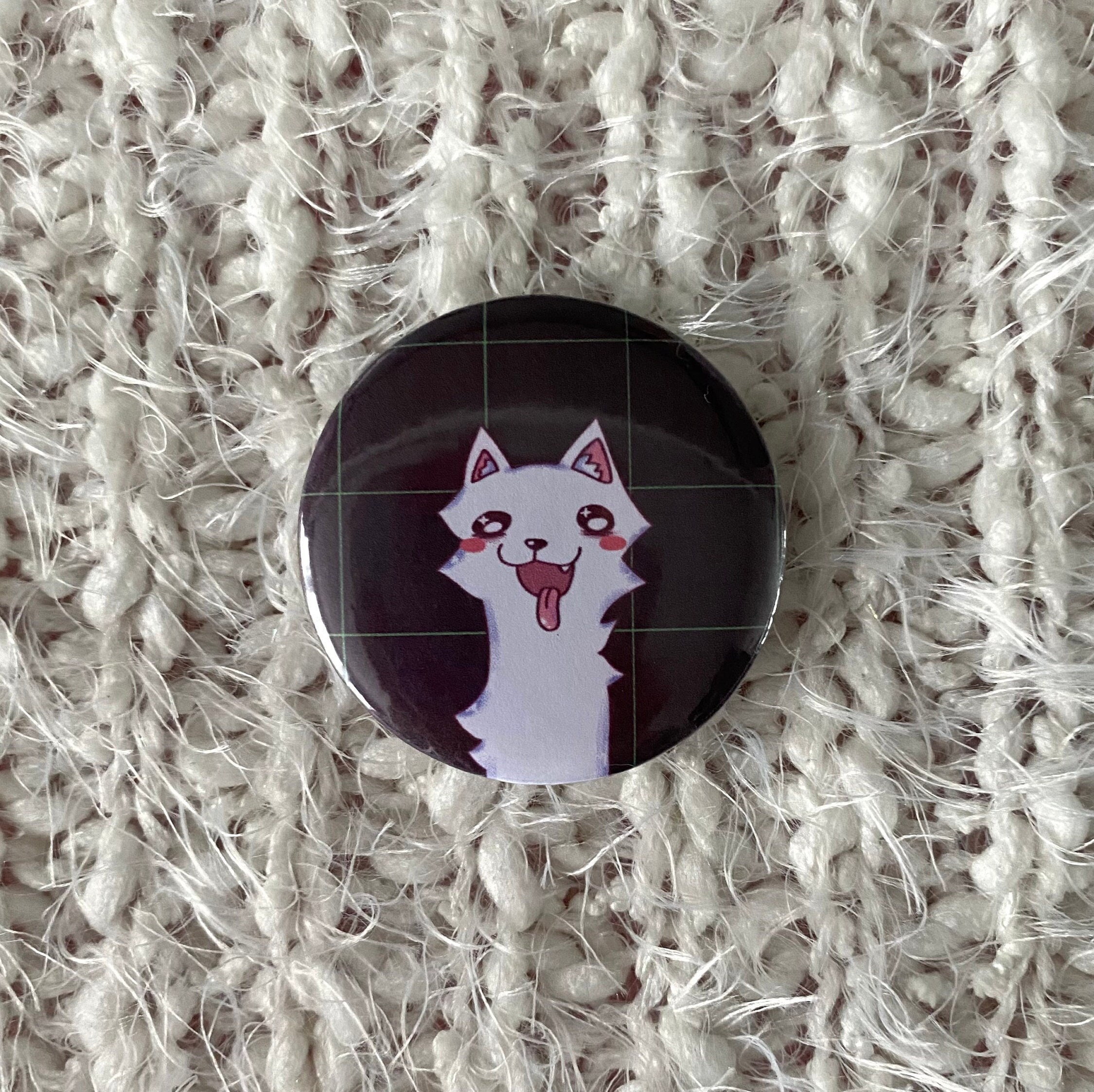 Undertale Lesser Dog Buttons Meme Good Boi - Etsy