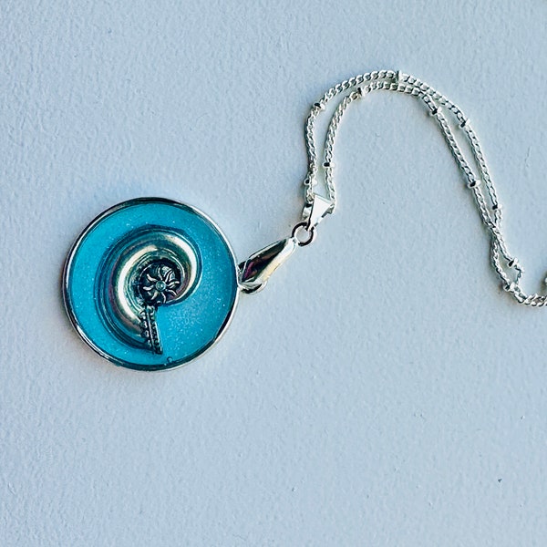 Blue Resin Horns - Etsy