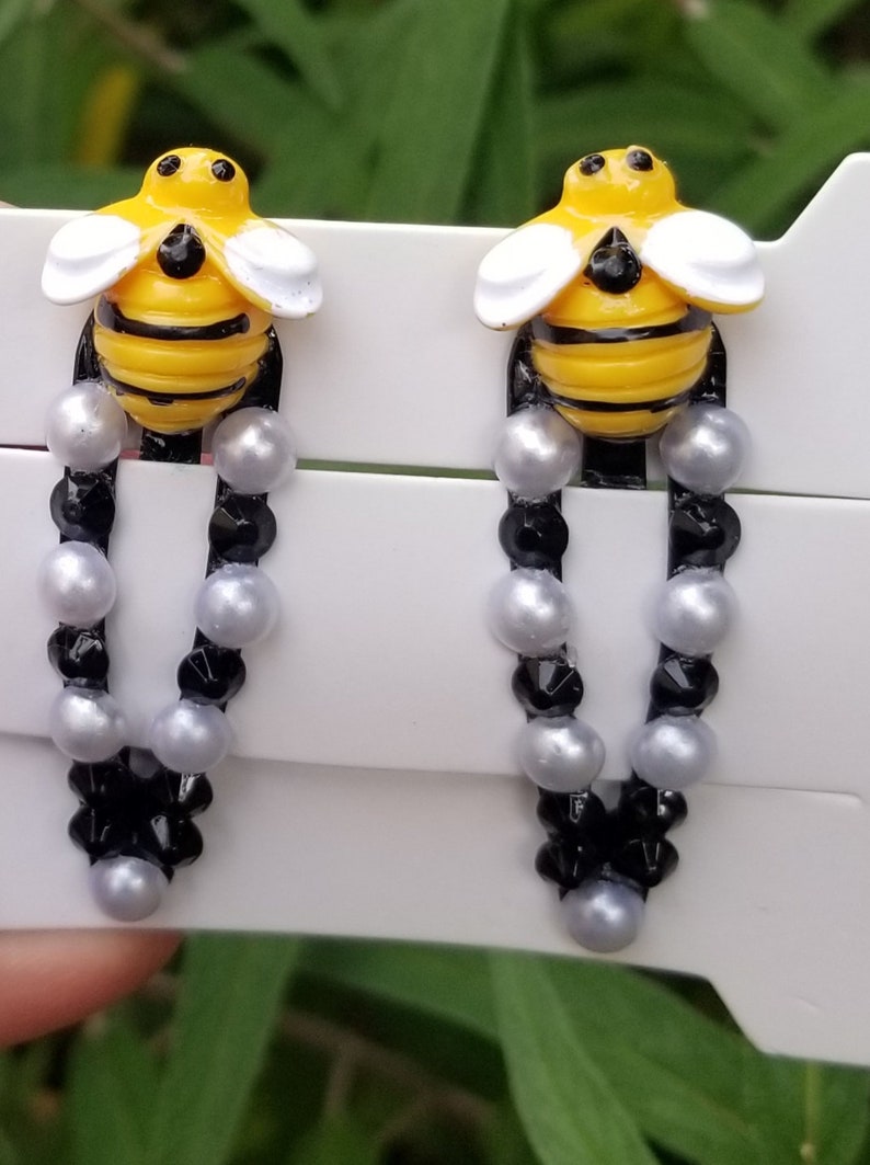Bumble Bee Clips beautiful Unique Durable Hair Clips Just Adorable for ...