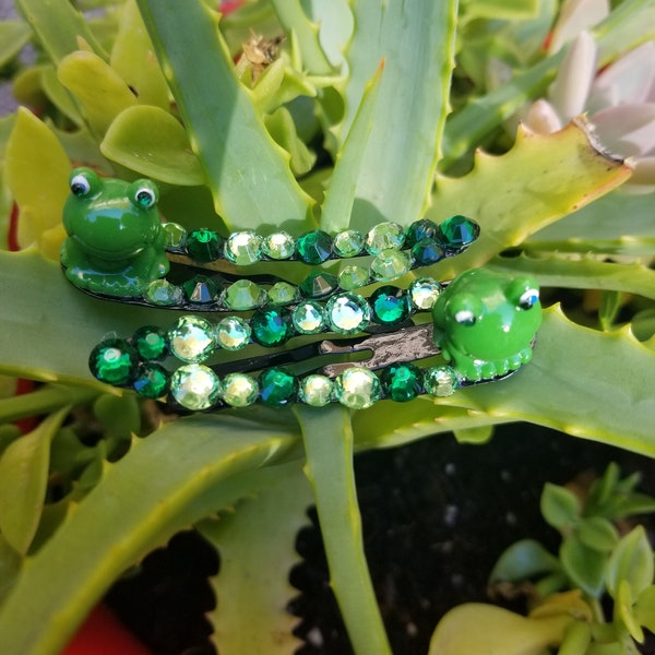Frog Hair Clips - Etsy