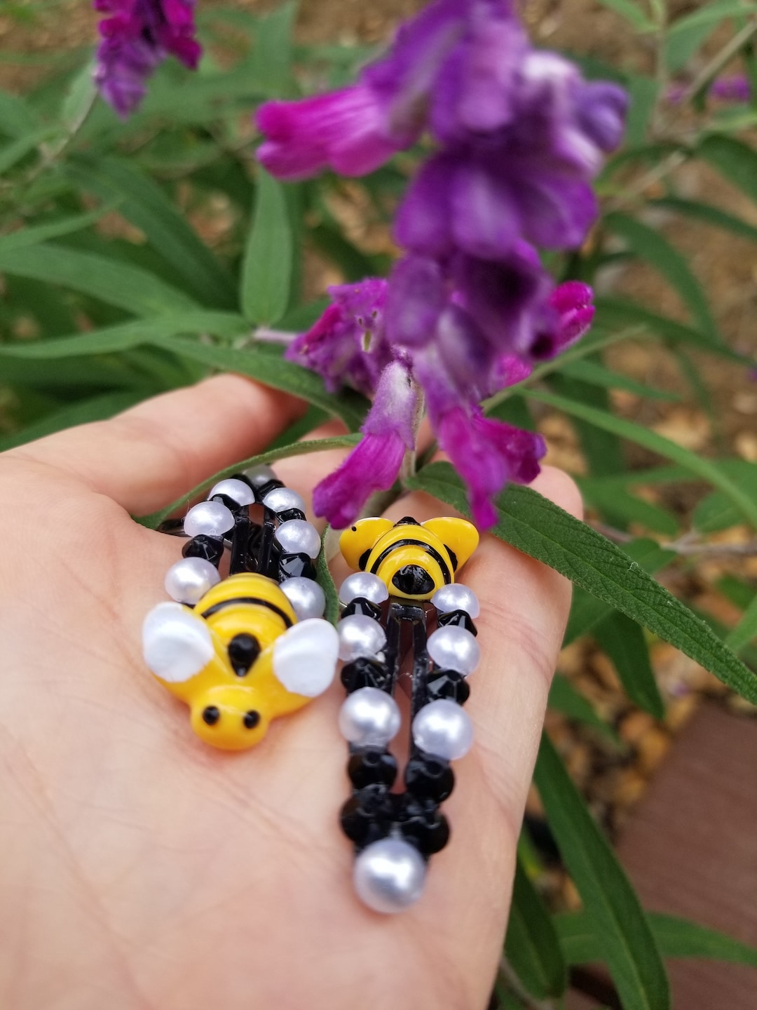 Bumble Bee Clips beautiful Unique Durable Hair Clips Just Adorable for ...