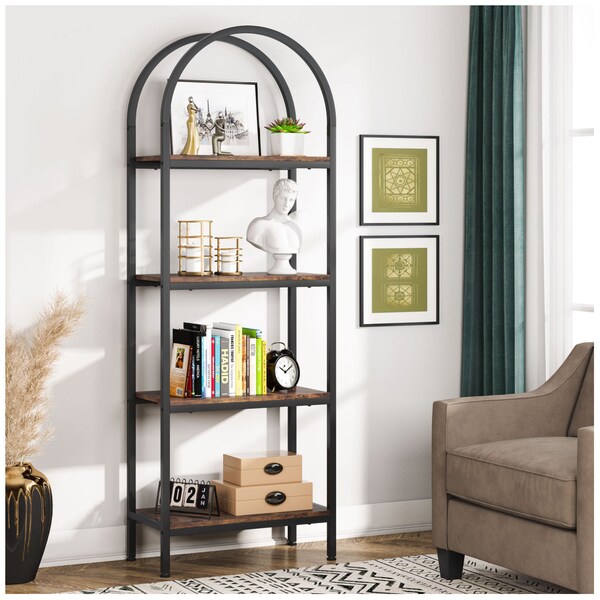 Rustic Bookcase - Etsy