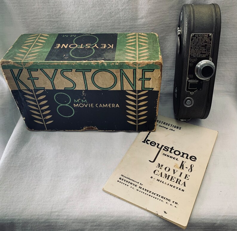Keystone 8mm Movie Camera - Etsy
