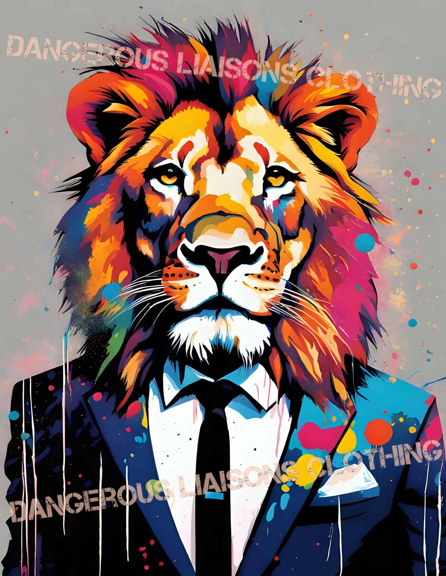 Wild Animal Wearing Suits SVG PNG Lion Koala Donkey Panda Bear Gorilla ...