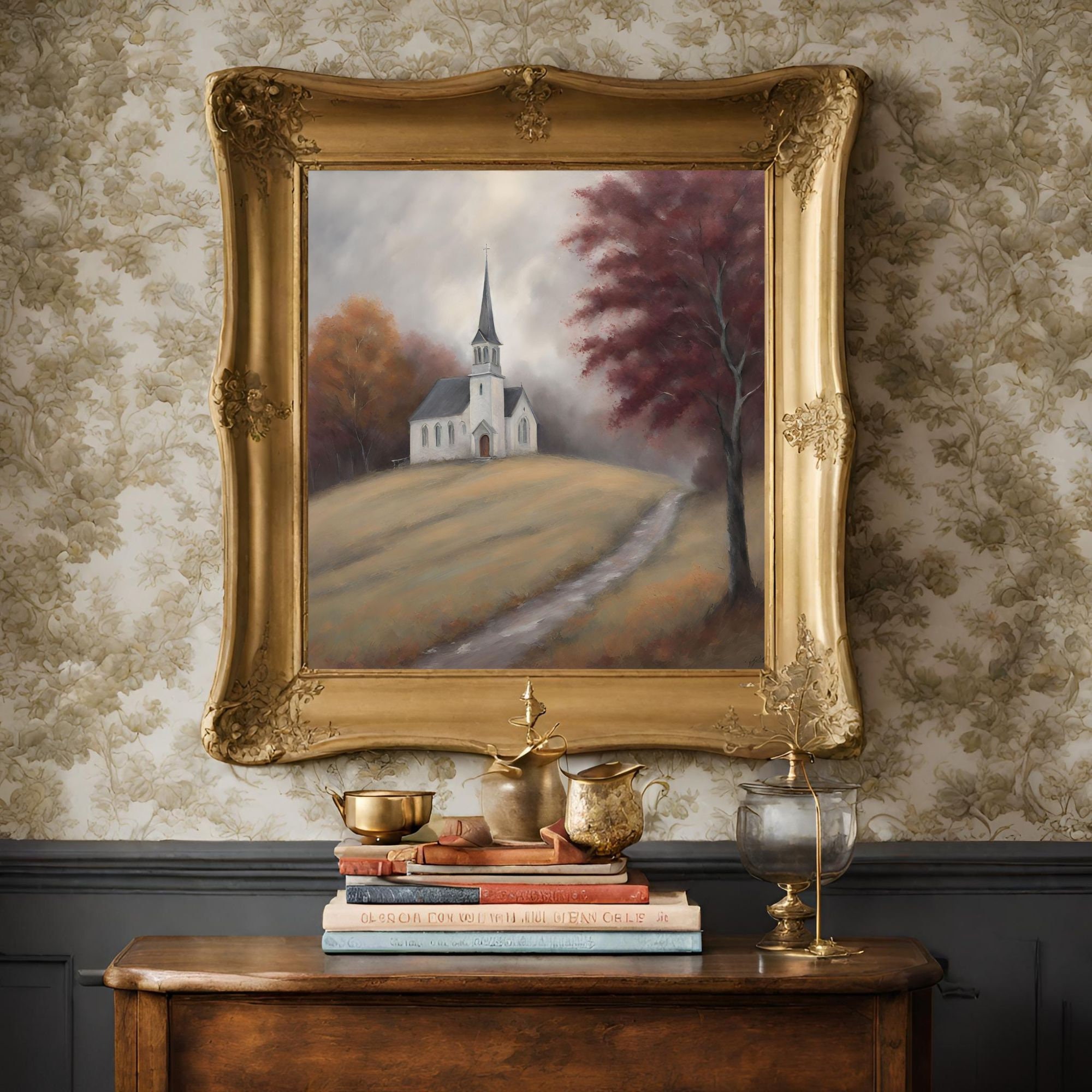 Country Cottage Gallery Wall Art Vintage Art English Country Farmhouse ...