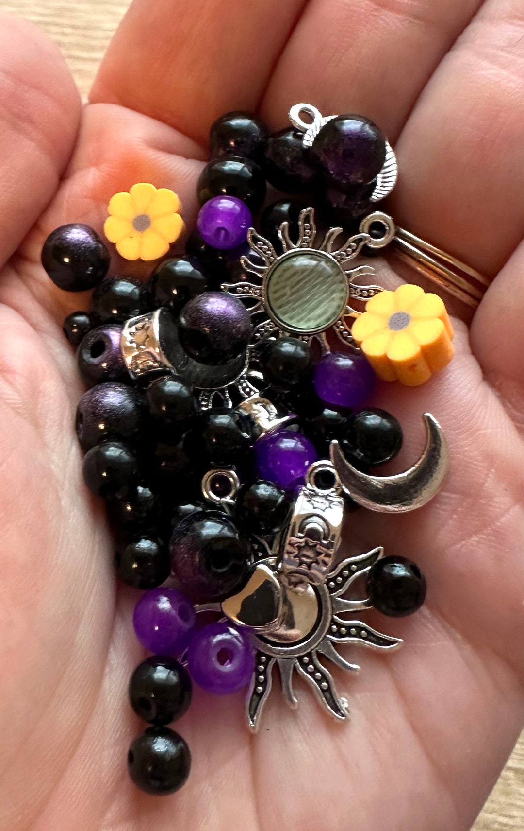 Whimsigoth Bead Mix, 90s Beads, Goth, Nostalgia - Etsy