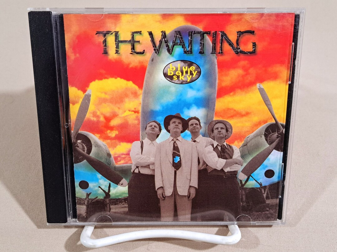 Vintage 90's Christian Rock CD, "blue Belly Sky" by the Waiting, 1995 ...