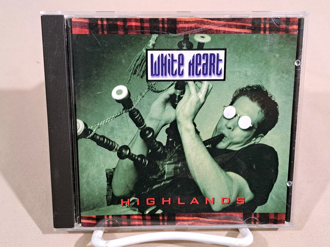 Vintage 90's Christian Rock/pop CD, "highlands" by White Heart, 1993 ...