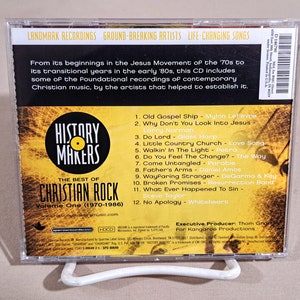 Vintage 00's Christian Music CD, "the Best of Christian Rock" Featuring ...