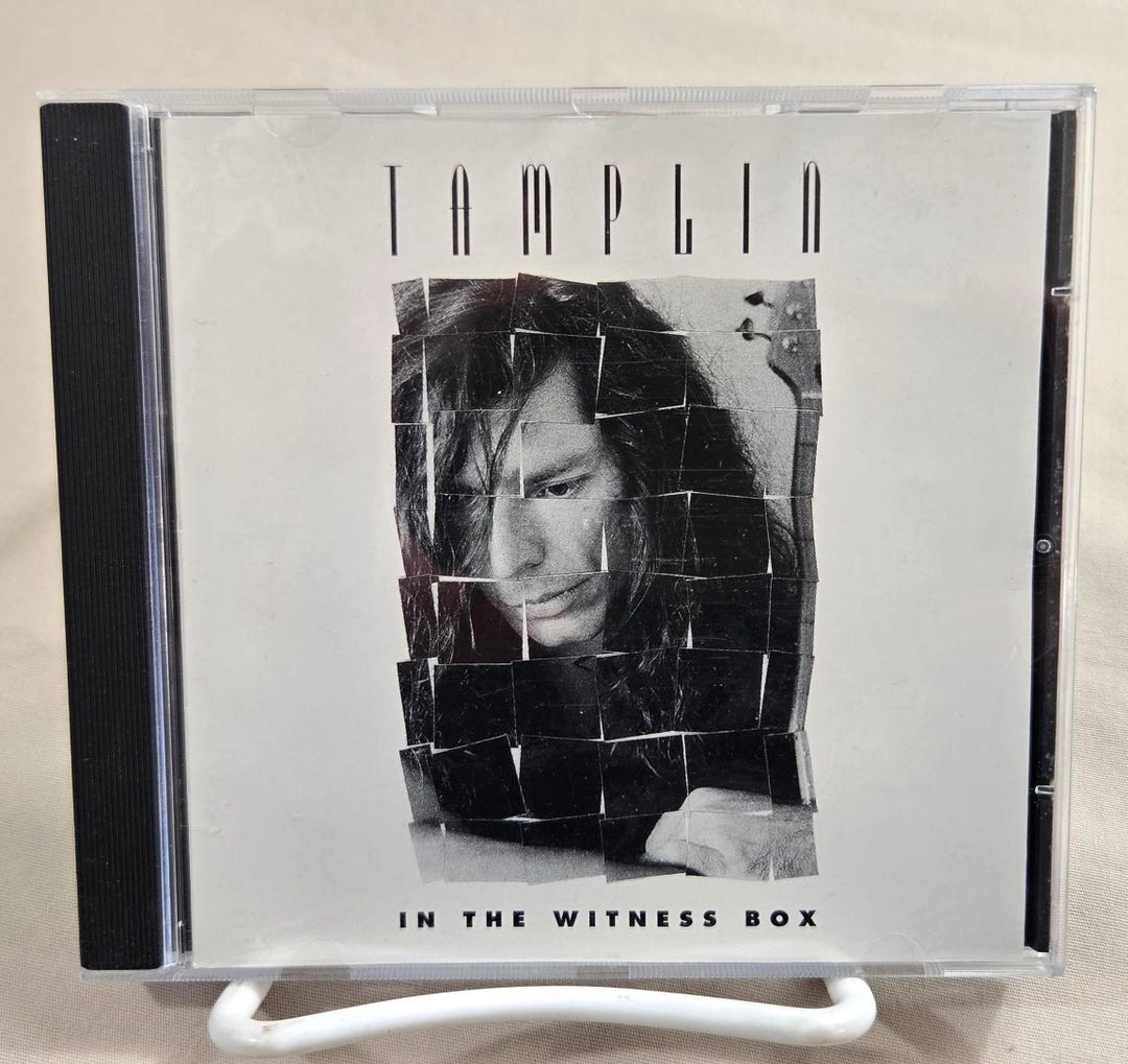 Vintage 90's Christian Hard Rock CD, "in the Witness Box" From Tamplin ...