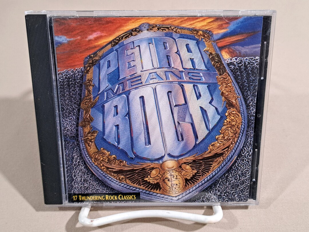 Vintage 80's Christian Rock Compilation CD, petra Means Rock From Petra ...