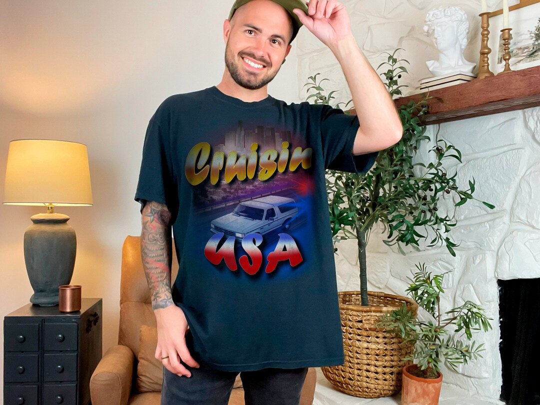 Cruisin USA, Vintage Inspired T-shirt - Etsy