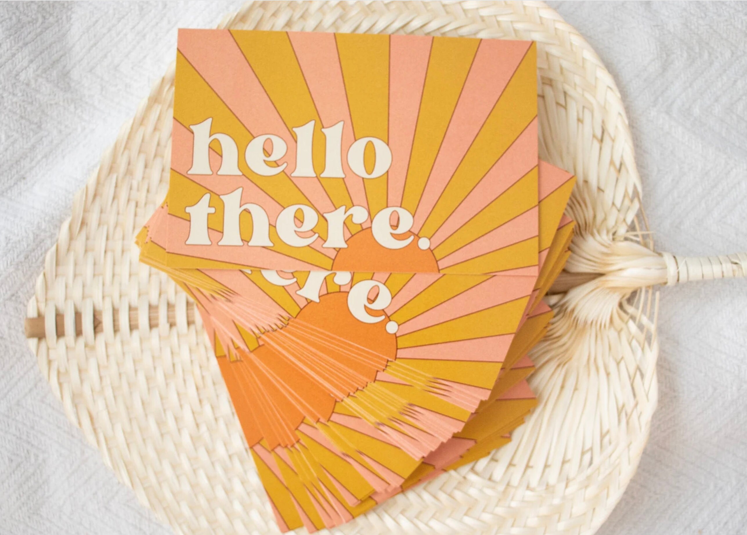 Retro 100 Thank You Card Inserts Physical Small Business - Etsy