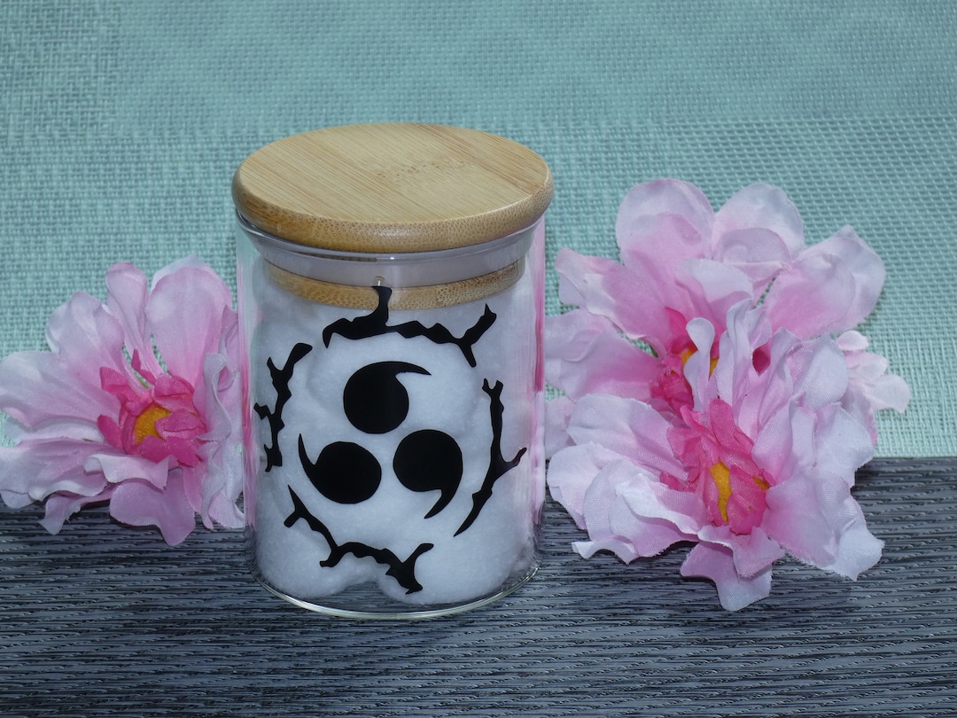 Anime Stash Jar Anime Curse Mark Stashjar Glass Container - Etsy